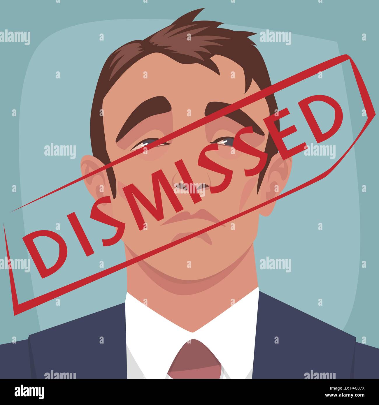 Fired From Job Cartoon