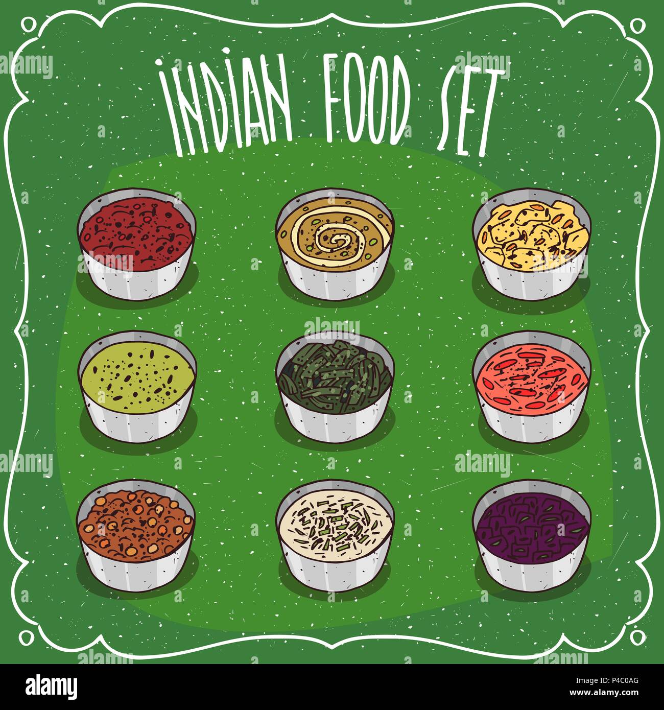 Chilli chutney Stock Vector Images - Alamy