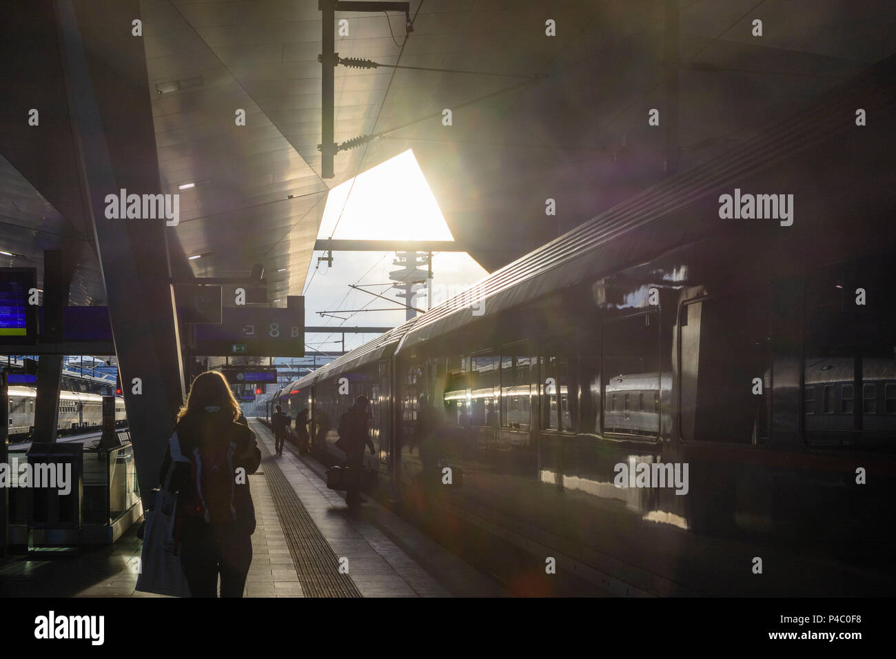 Hauptbahnhof wien hauptbahnhof hi-res stock photography and images - Alamy