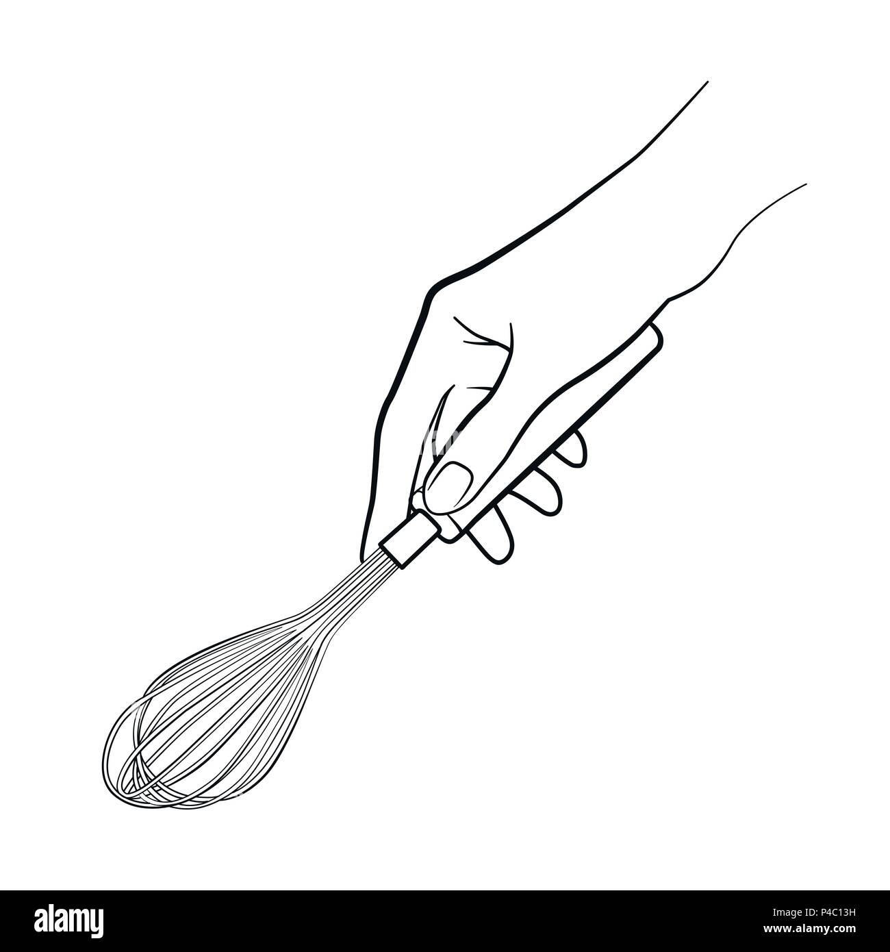 cooking hand isolated Stock Vector Image & Art - Alamy