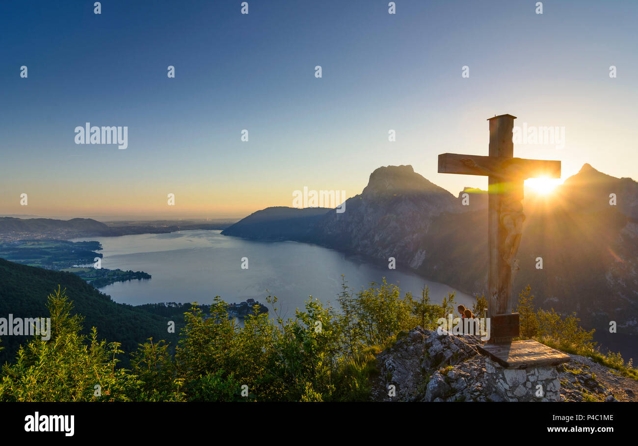 Traunkirchen with traunstein hi-res stock photography and images - Alamy