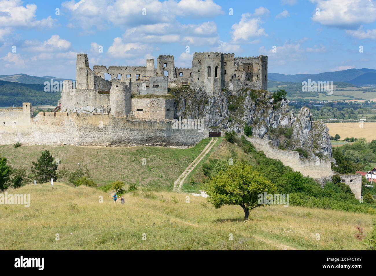 Beckov castle hi-res stock photography and images - Alamy