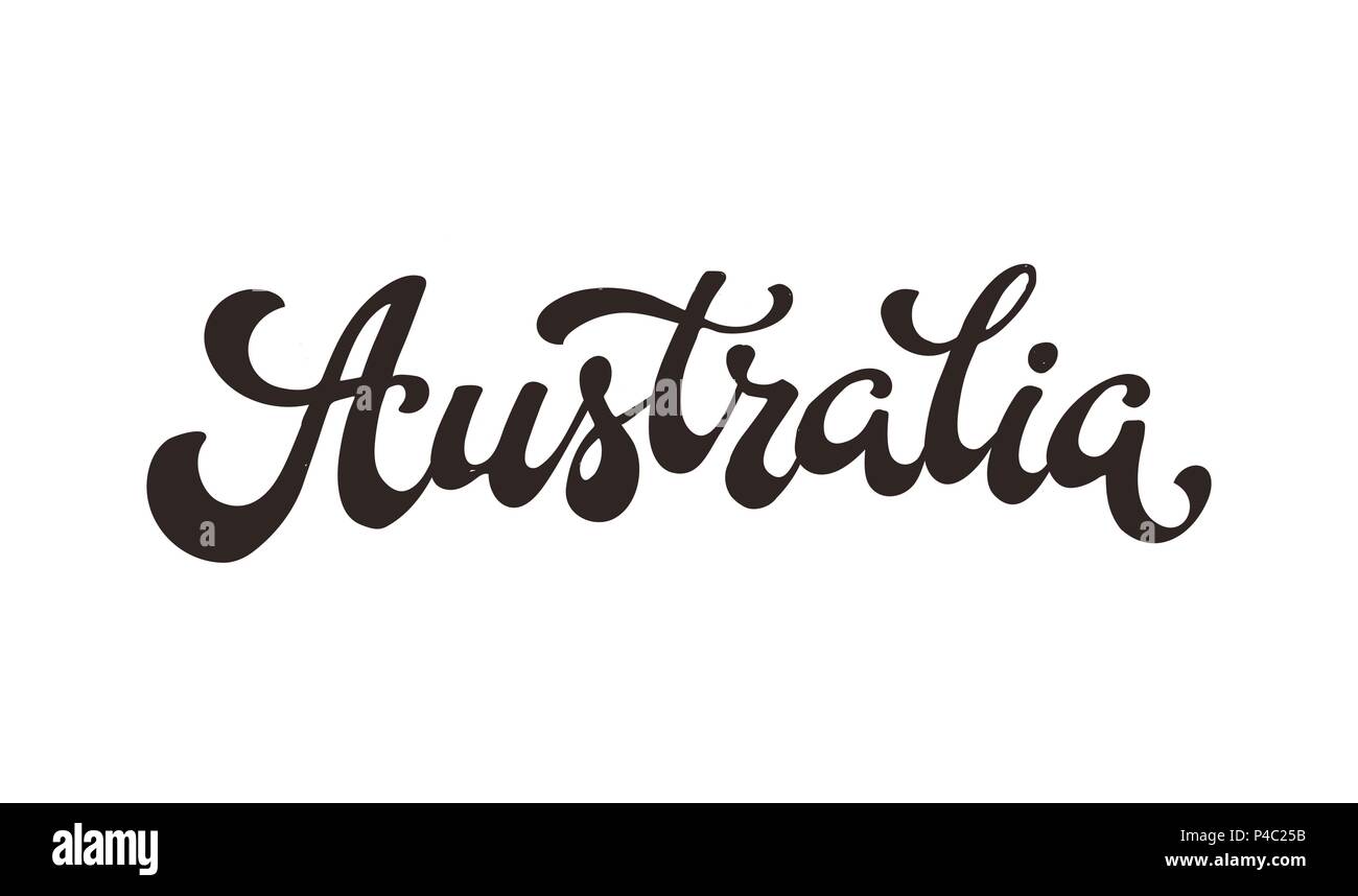 australia vector word Stock Vector Image & Art - Alamy