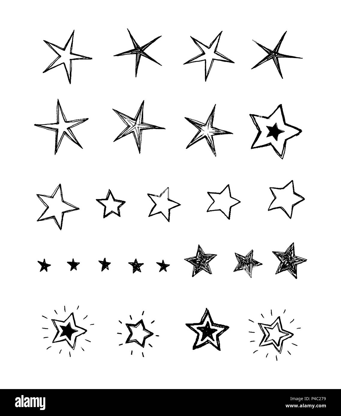 vector stars collection Stock Vector Image & Art - Alamy