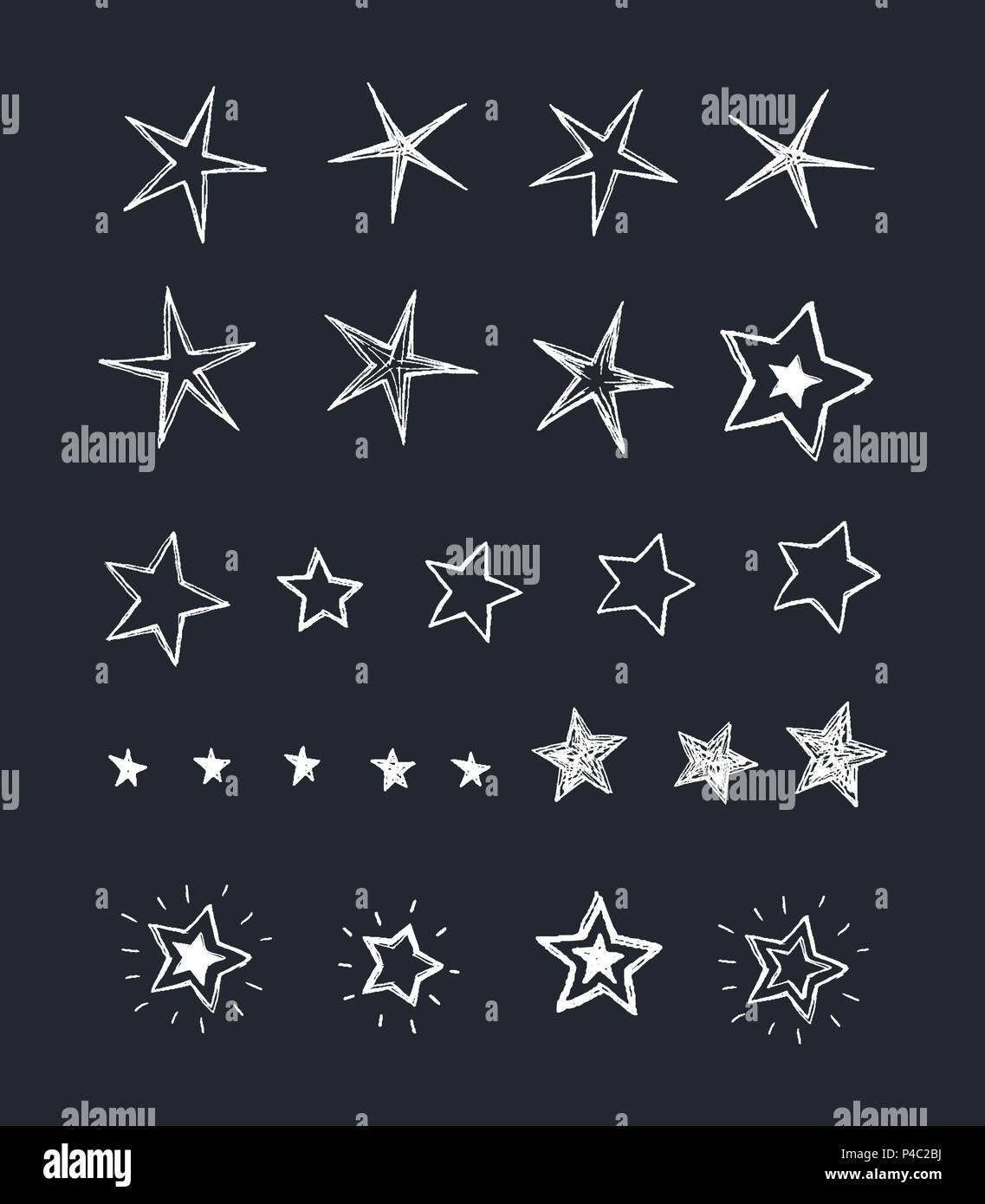 vector stars collection Stock Vector Image & Art - Alamy