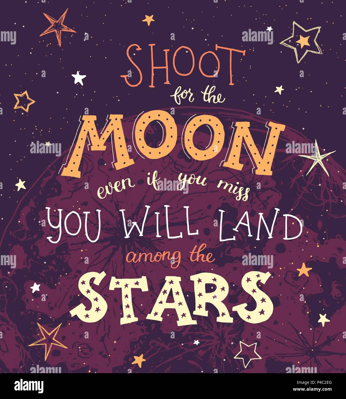 inspirational vector typography Stock Vector Image & Art - Alamy