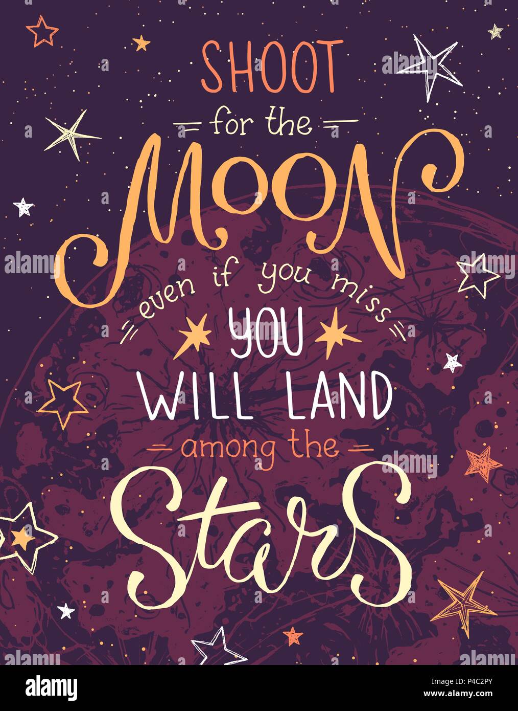 inspirational vector typography Stock Vector Image & Art - Alamy