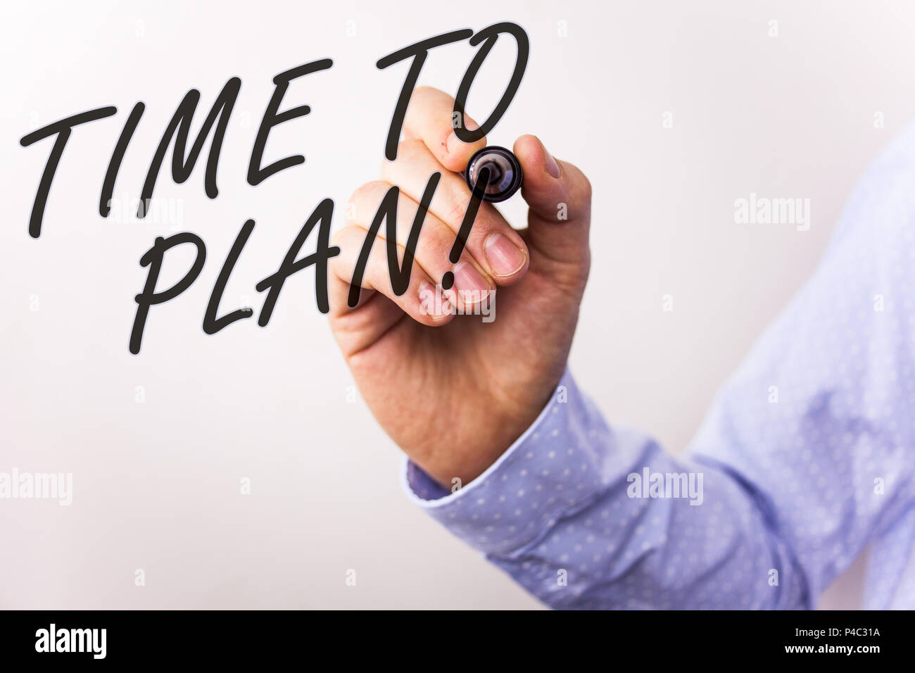 Writing note showing Time To Plan Motivational Call. Business photo ...
