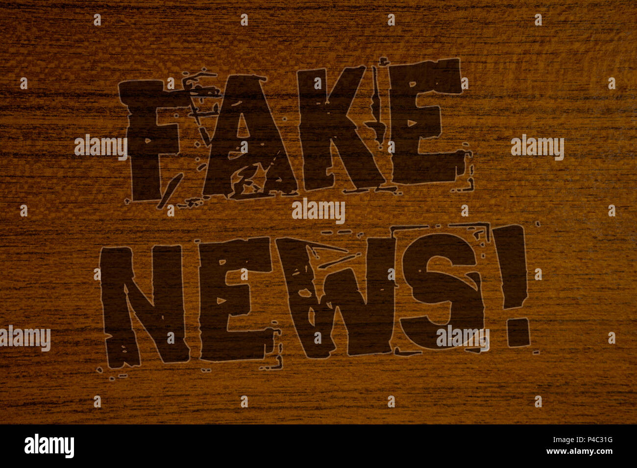 Conceptual hand writing showing Fake News Motivational Call. Business ...