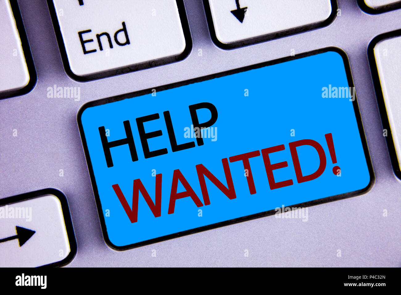 Text sign showing Help Wanted Motivational Call. Conceptual photo ...
