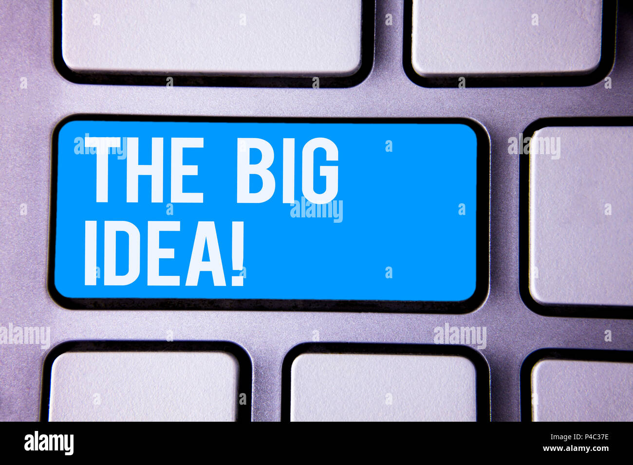 Words writing texts The Big Idea Motivational Call. Business concept ...