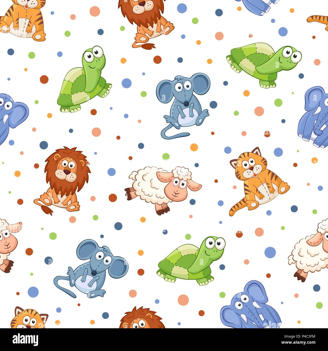 Elephant pattern wallpaper hi-res stock photography and images - Alamy
