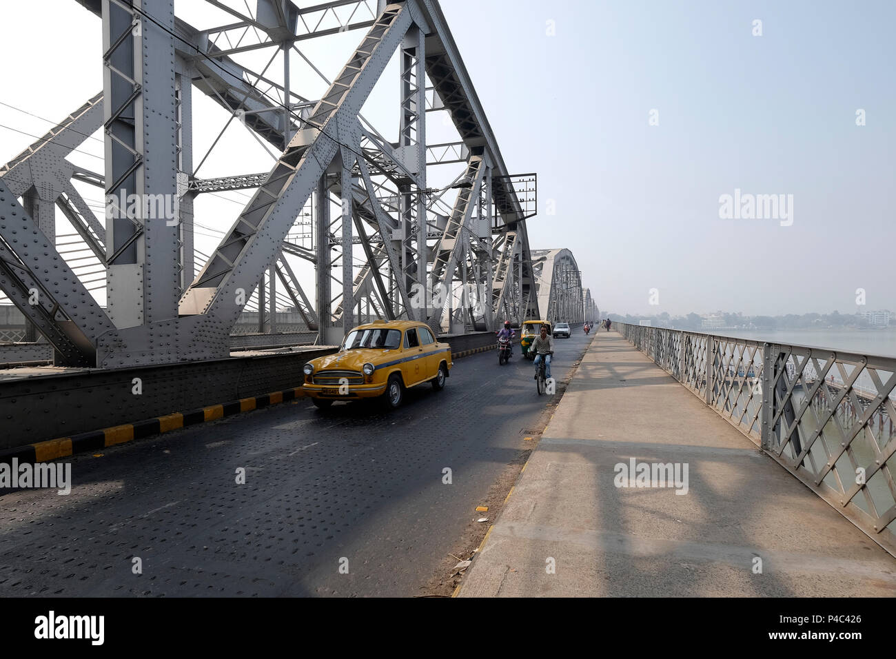 India, Kolkata, Howrah Bridge Stock Photo - Alamy