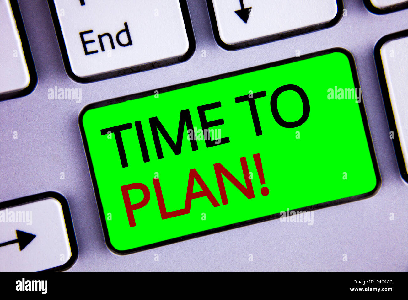 Writing note showing Time To Plan Motivational Call. Business photo ...