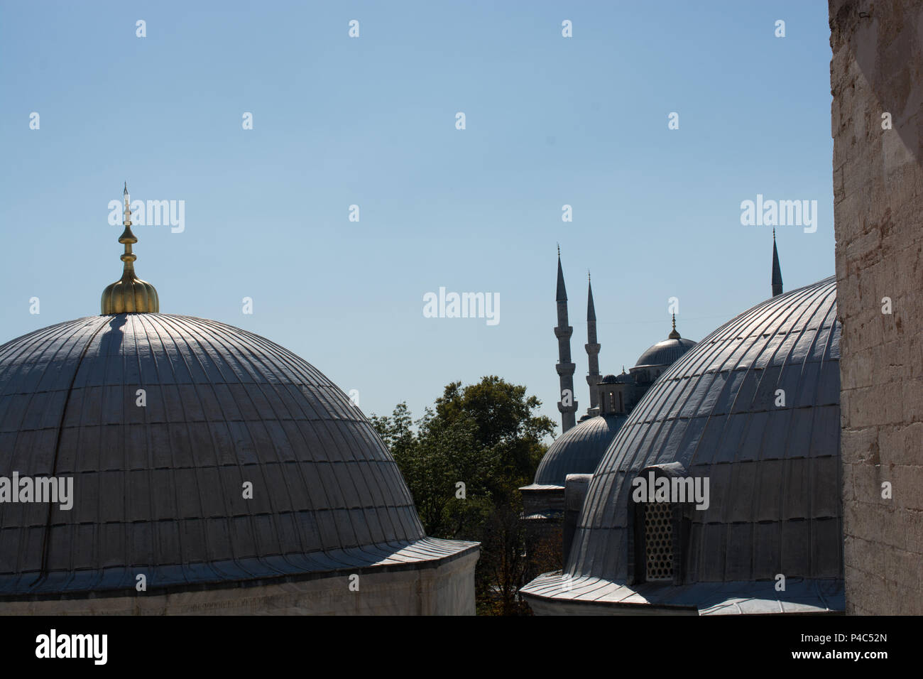 Outer view of dome in Ottoman architecture in, Istanbul, Turkey Stock ...