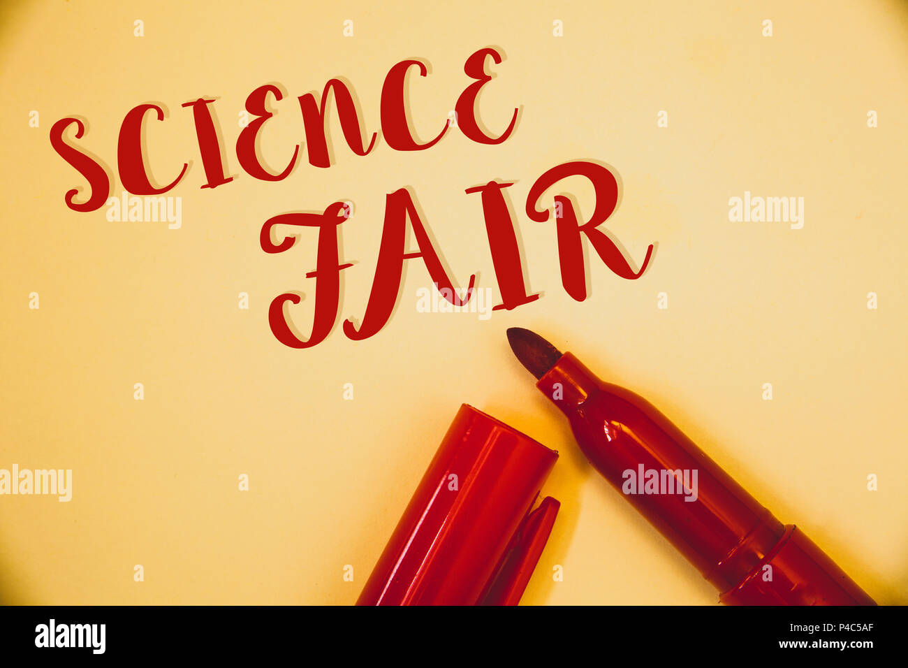 Science fair contestants hi-res stock photography and images - Alamy