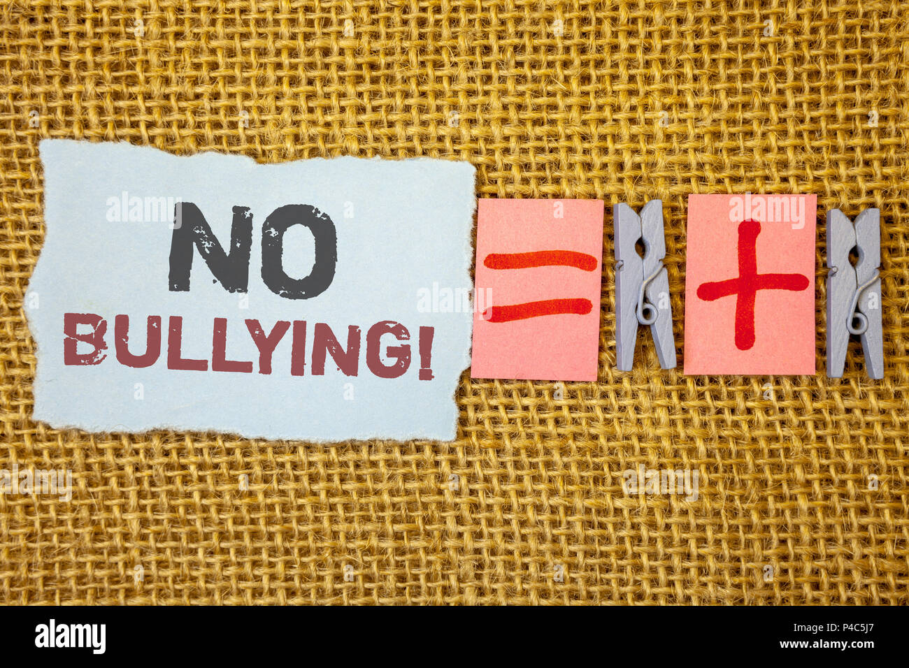 Words writing texts No Bullying Motivational Call. Business concept for ...