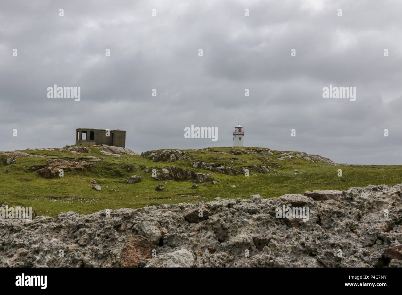 Disused coastal lookout fanad hi-res stock photography and images - Alamy