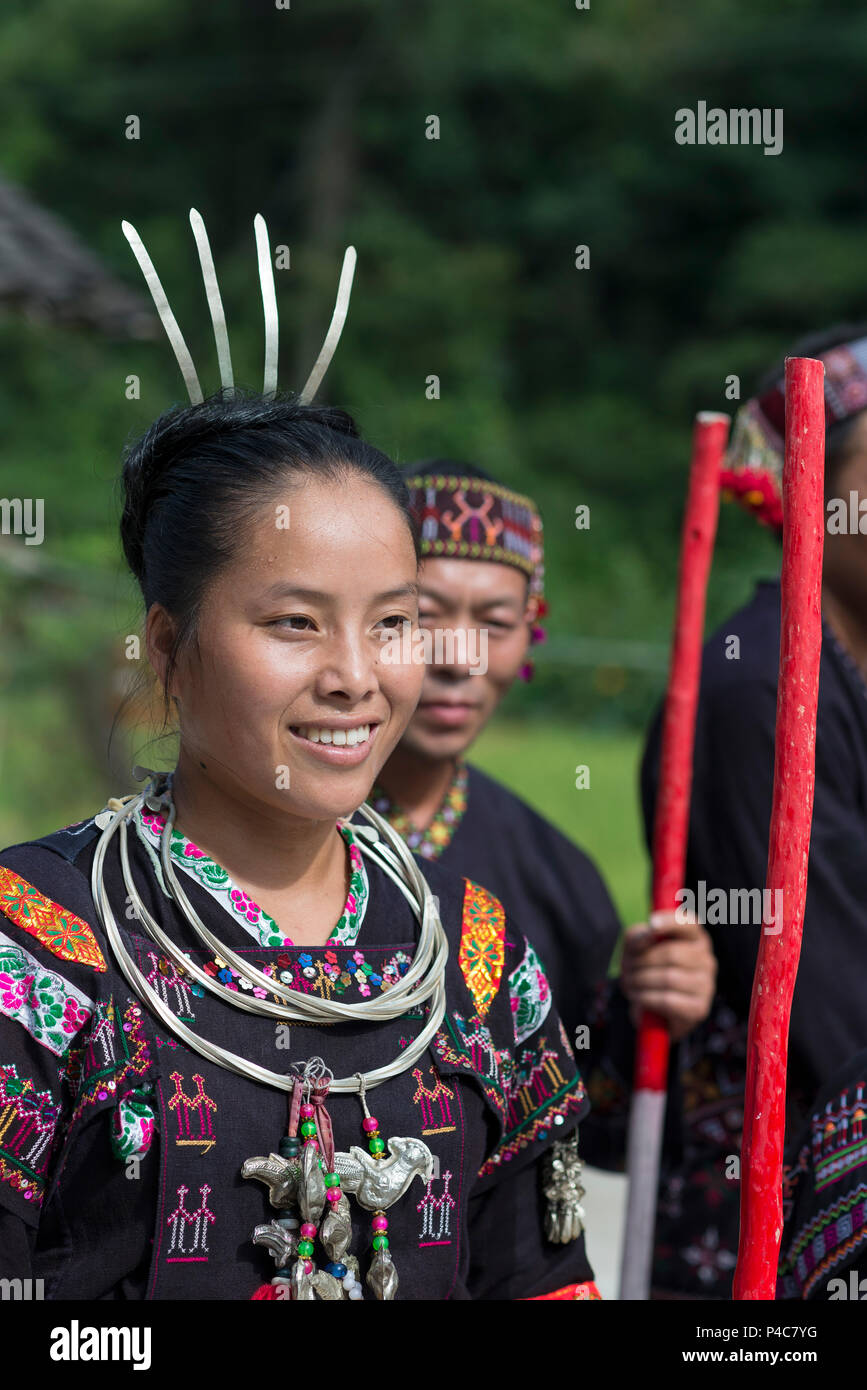 Yao women in traditional costume hi-res stock photography and images ...