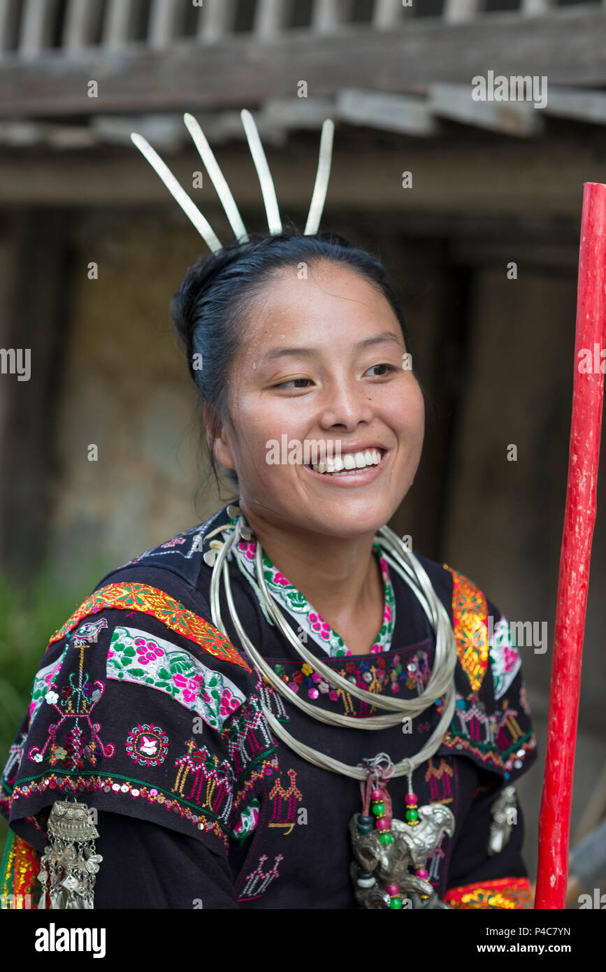 Yao women in traditional costume hi-res stock photography and images ...