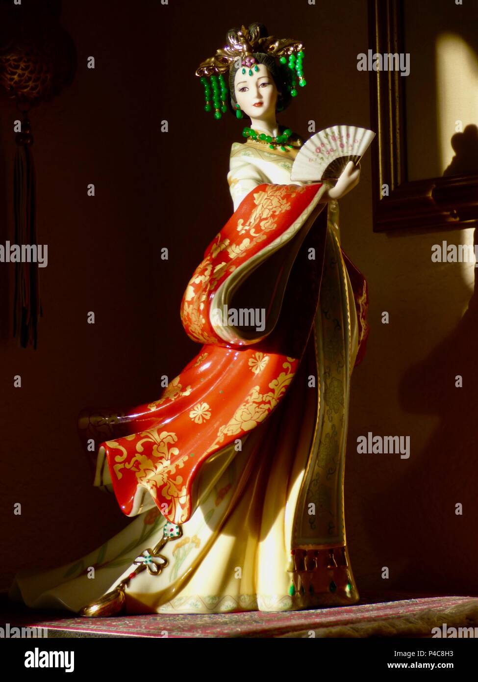Jade Empress by Lena Liu in dramatic sunlight Stock Photo - Alamy