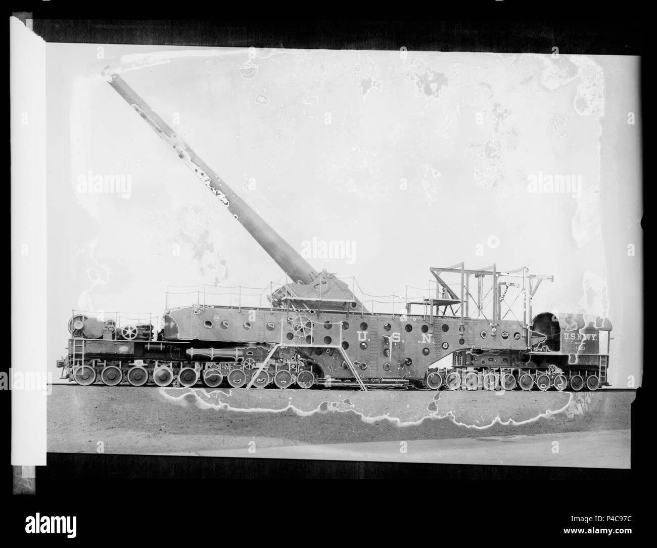 14‘ 50 caliber naval gun, 4-1-20 Stock Photo - Alamy