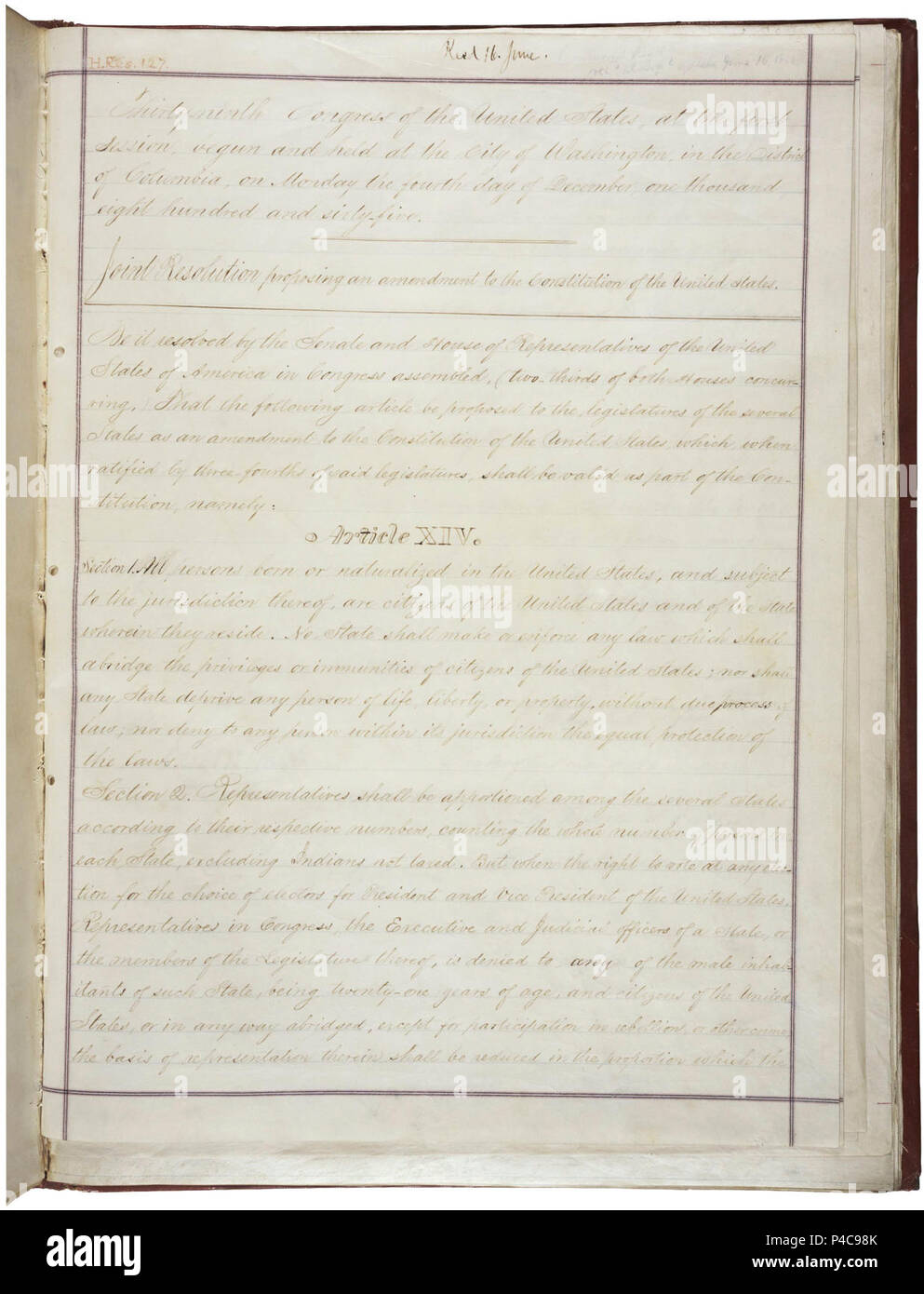 14th amendment hi-res stock photography and images - Alamy