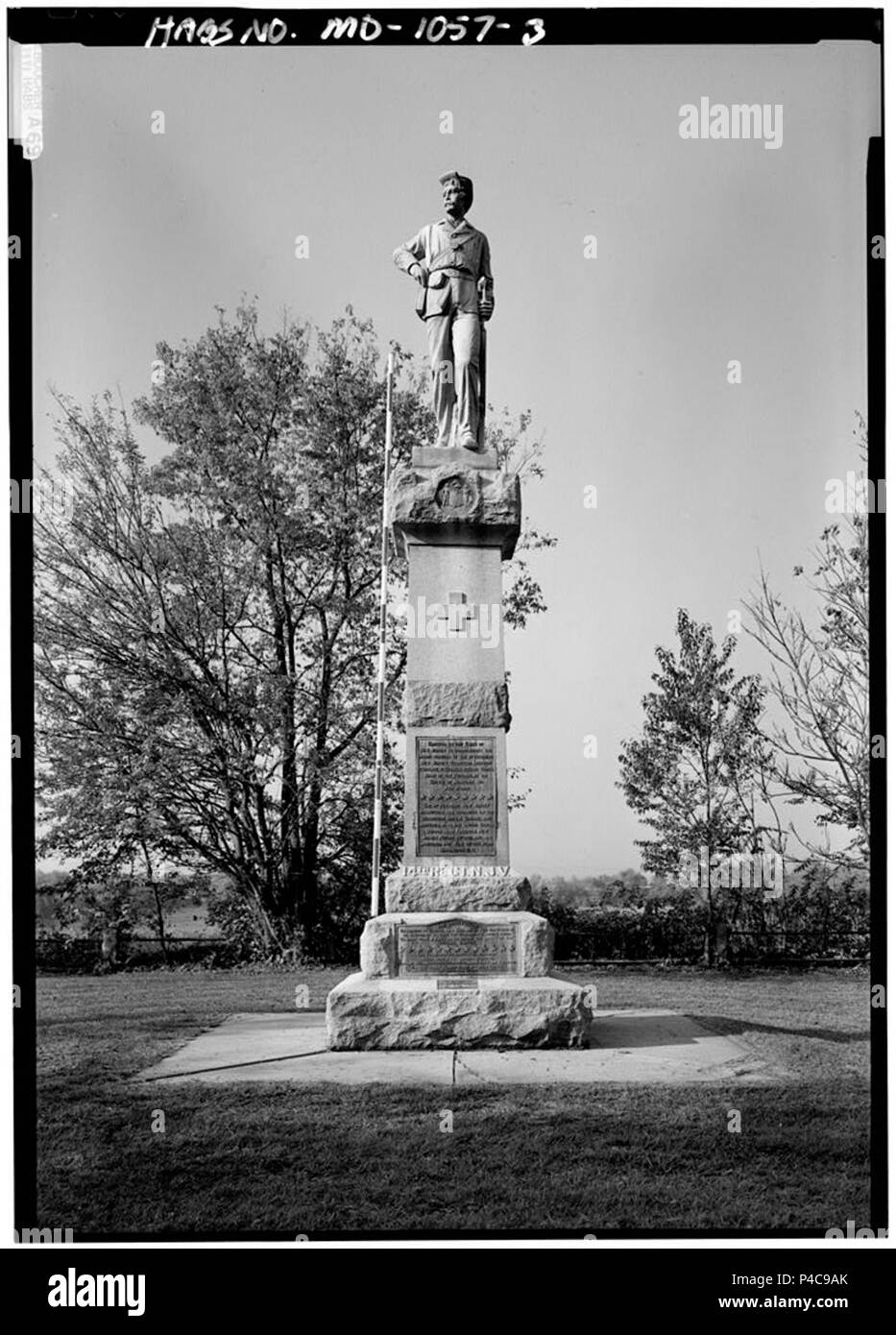 14th Regiment New Jersey Volunteer Infantry Monument 081698pv Stock ...
