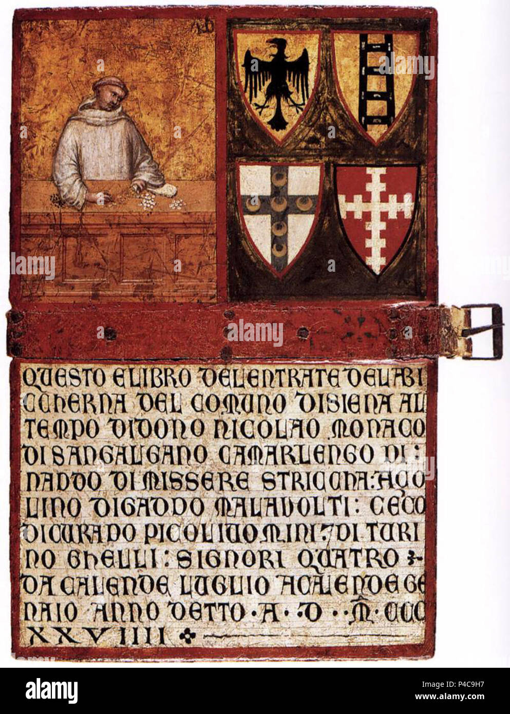 14th-century unknown painters - Don Niccolò da Sangalgano at His ...
