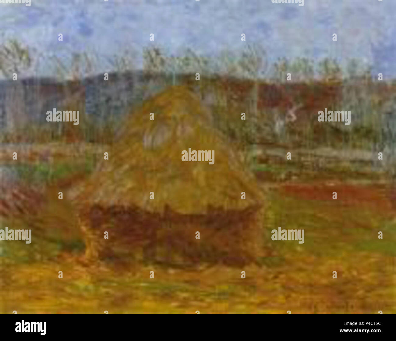 Grainstack at giverny hi-res stock photography and images - Alamy