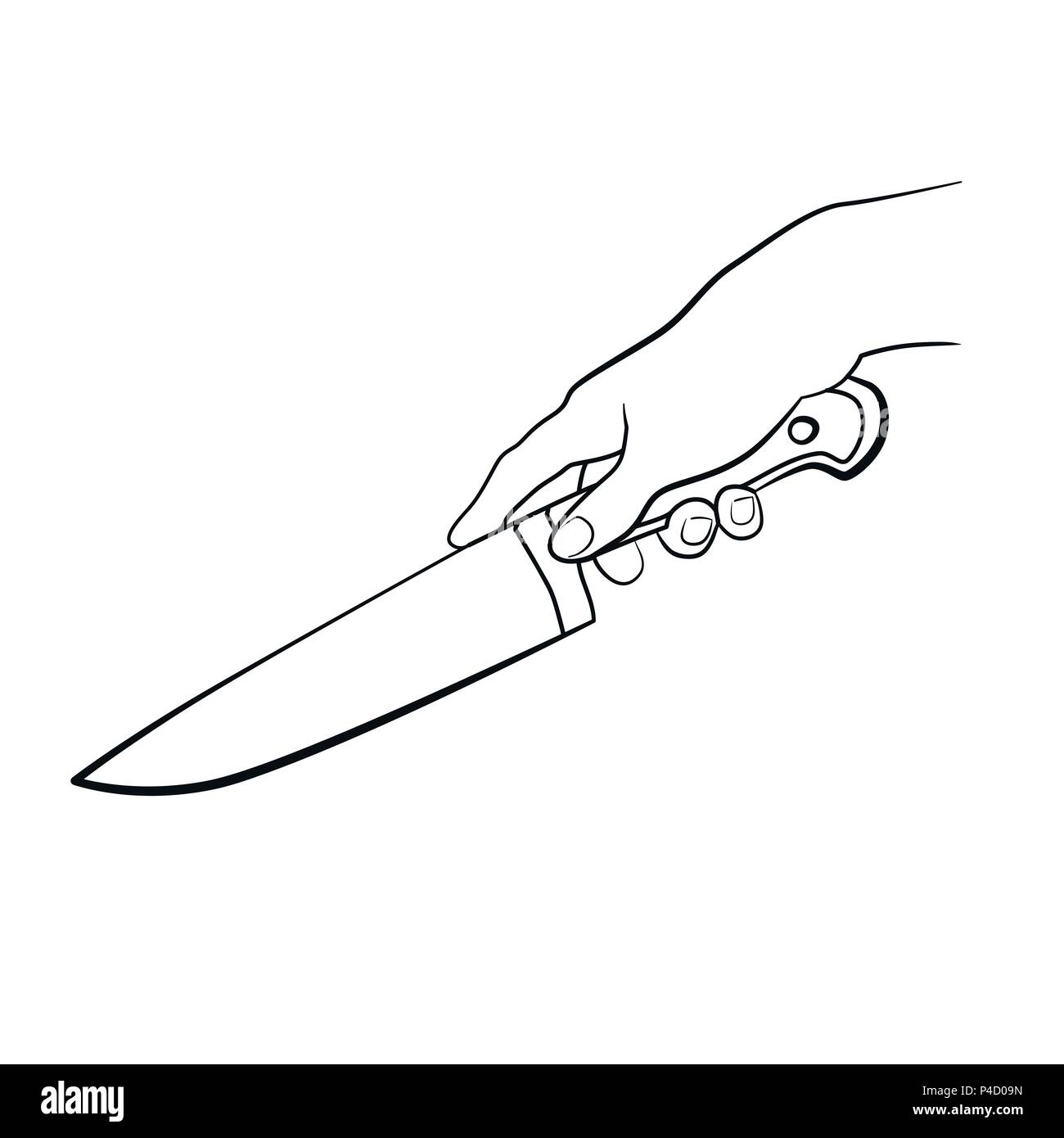 cooking hand isolated Stock Vector Image & Art - Alamy