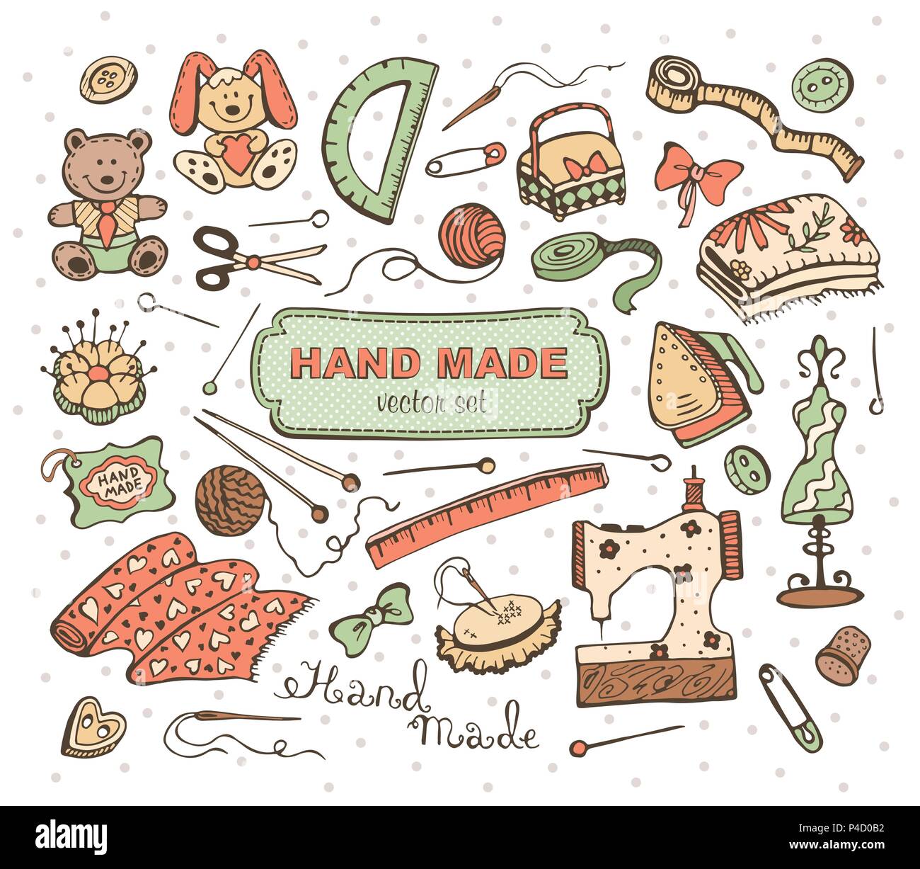 hand made tools Stock Vector Image & Art - Alamy