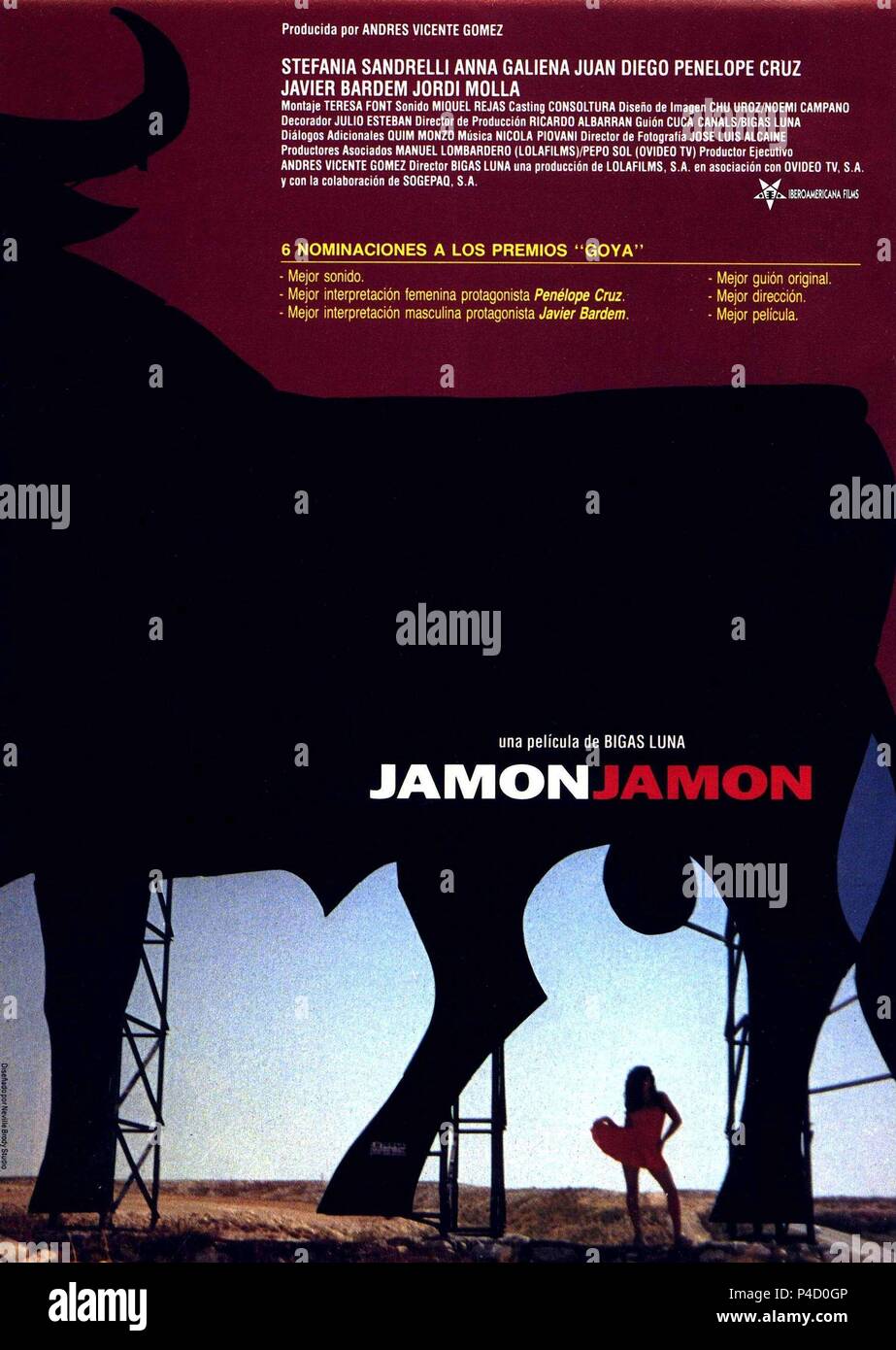 Jamon jamon poster hi-res stock photography and images - Alamy