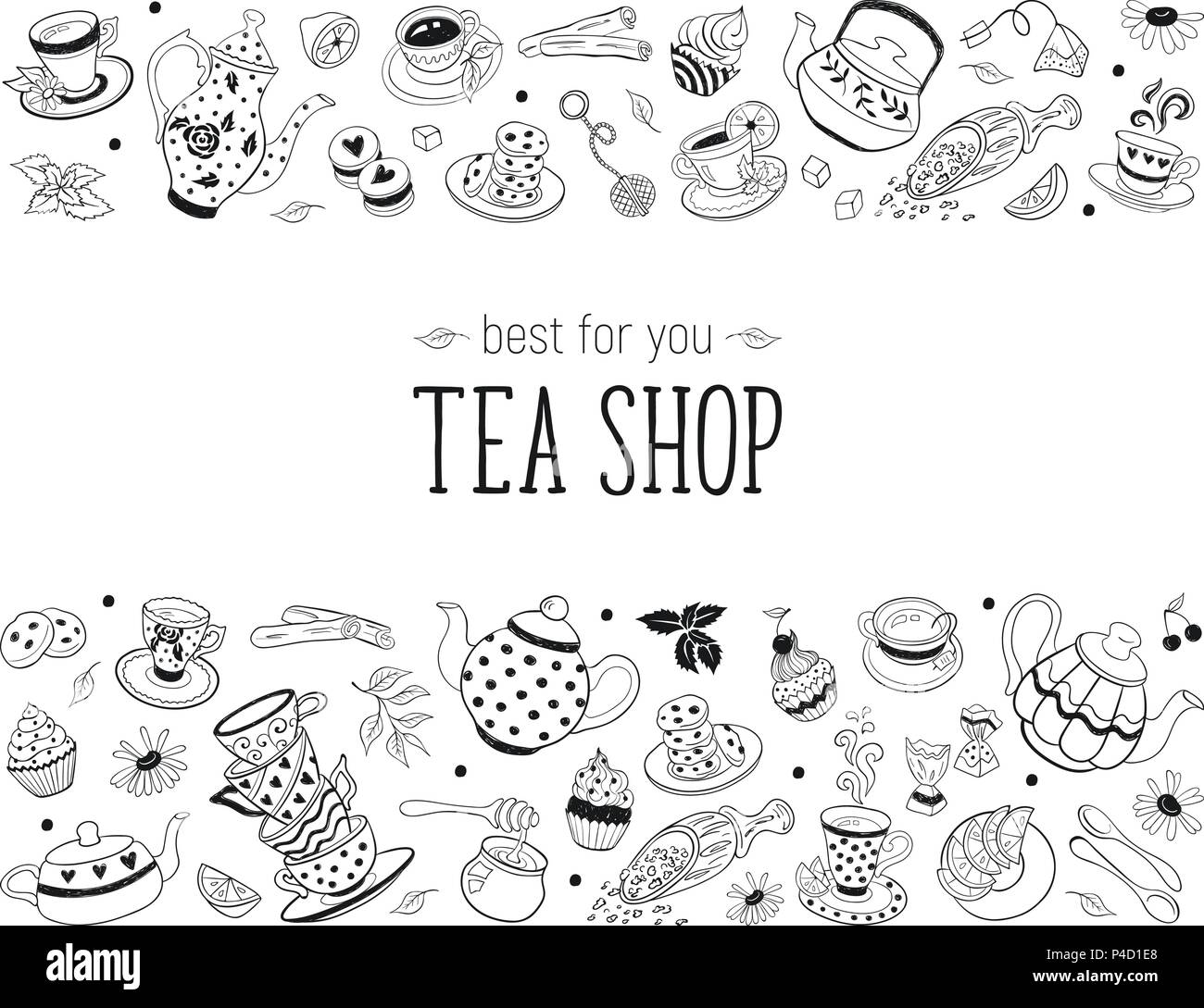 Horizontal border white icons Stock Vector Images - Alamy