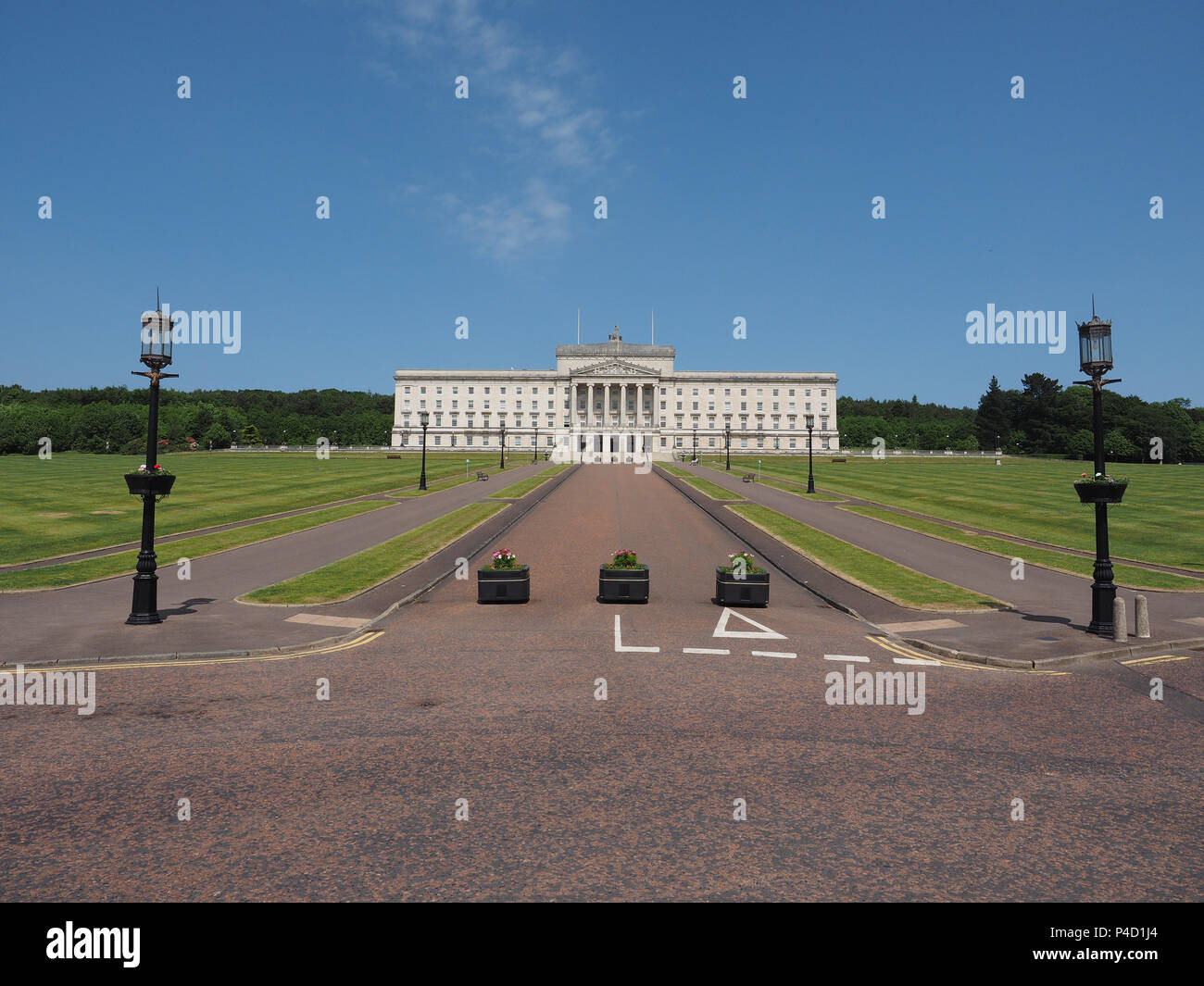Parliament Buildings (aka as Stormont) in Belfast, UK Stock Photo - Alamy