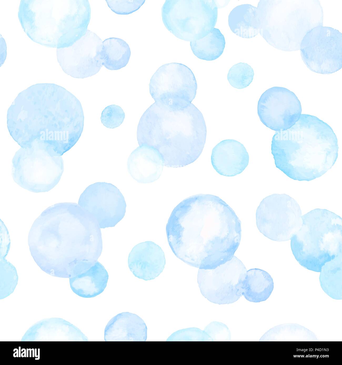 watercolor circles pattern Stock Vector Image & Art - Alamy