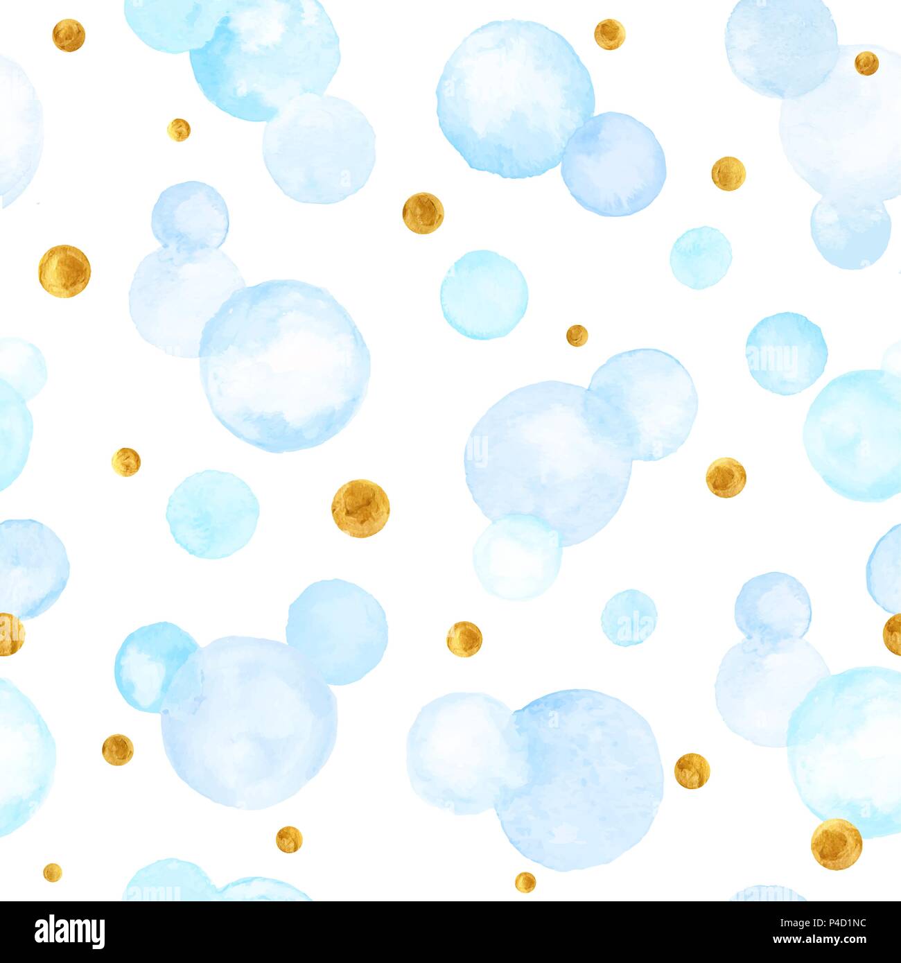 watercolor circles pattern Stock Vector Image & Art - Alamy