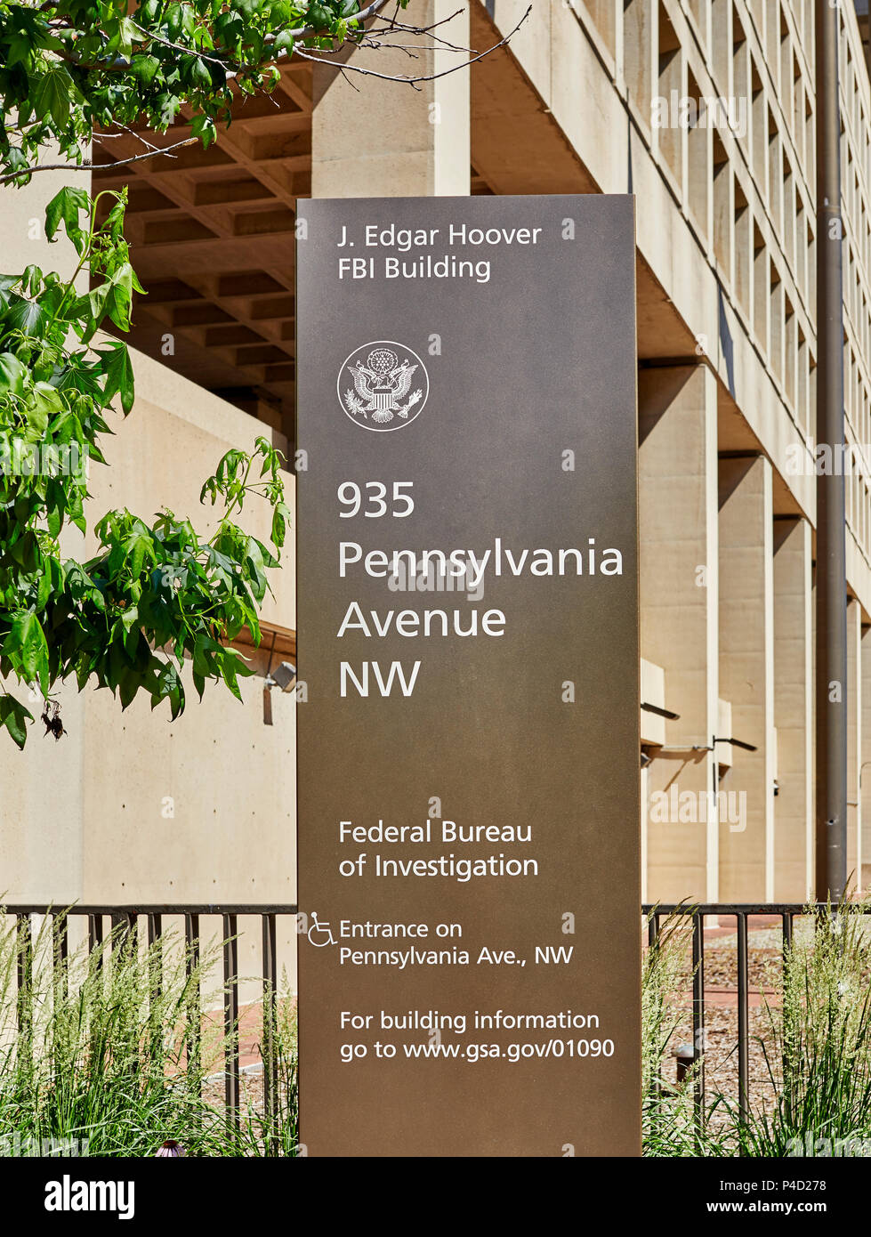 Fbi sign hi-res stock photography and images - Alamy