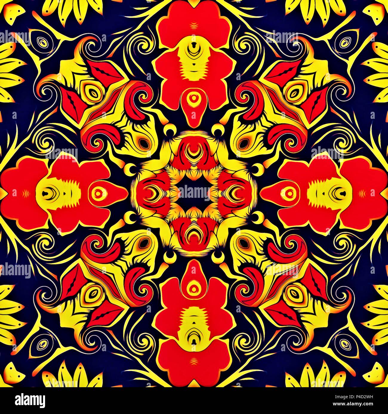 Computer graphics. Illustration of an abstract background, a ...