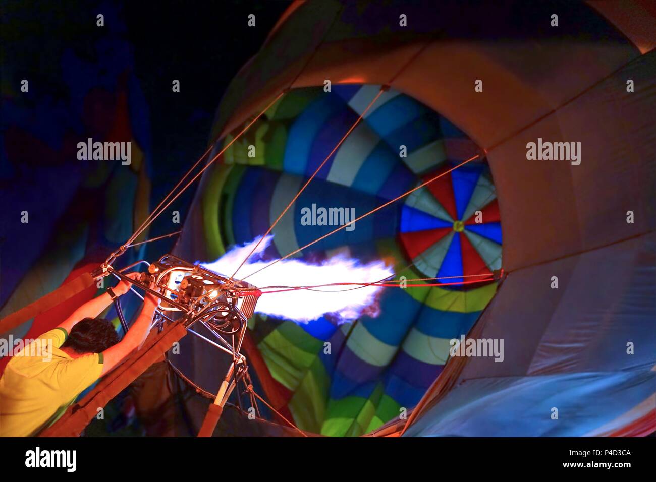 Man inside a balloon hi-res stock photography and images - Alamy