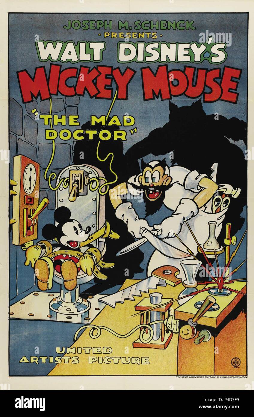 Description: The Mad Doctor, 1932. Original Film Title: MISC: MICKEY ...