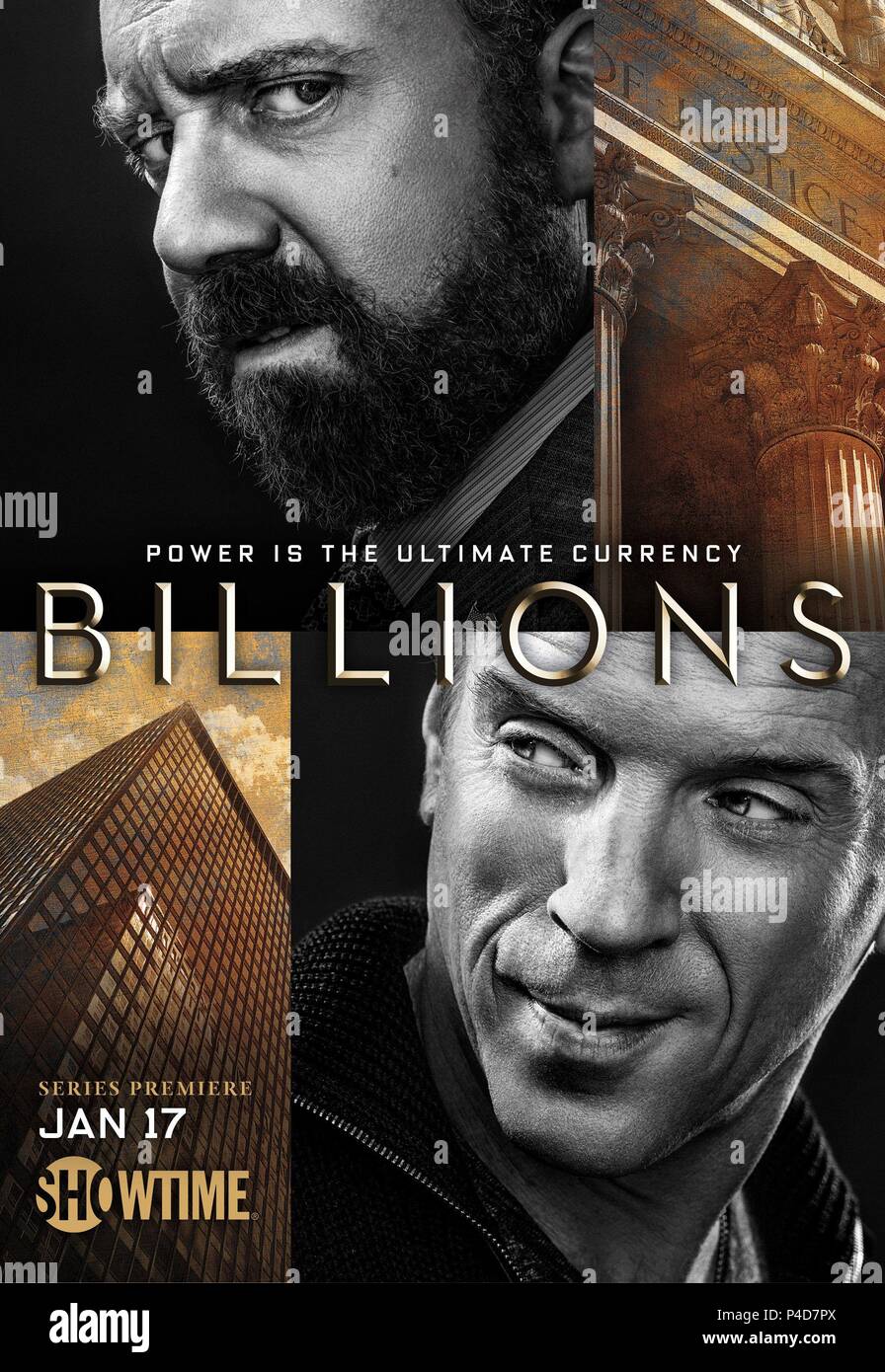 Billions poster showtime hi-res stock photography and images - Alamy
