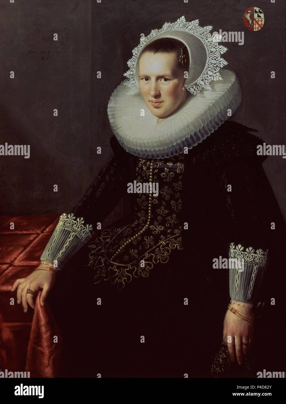 RETRATO DE ANNA RAM-STRICK - 1625 - LIENZO 112,5X85,3CM - NºINV.10239 ...