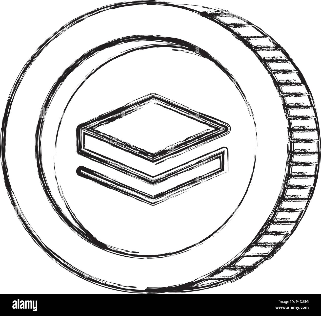 cryptocurrency stratis coin isolated icon Stock Vector Image & Art - Alamy