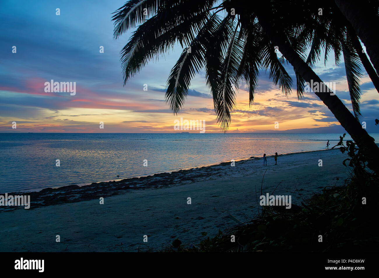 Boat view on the beach Stock Photo - Alamy