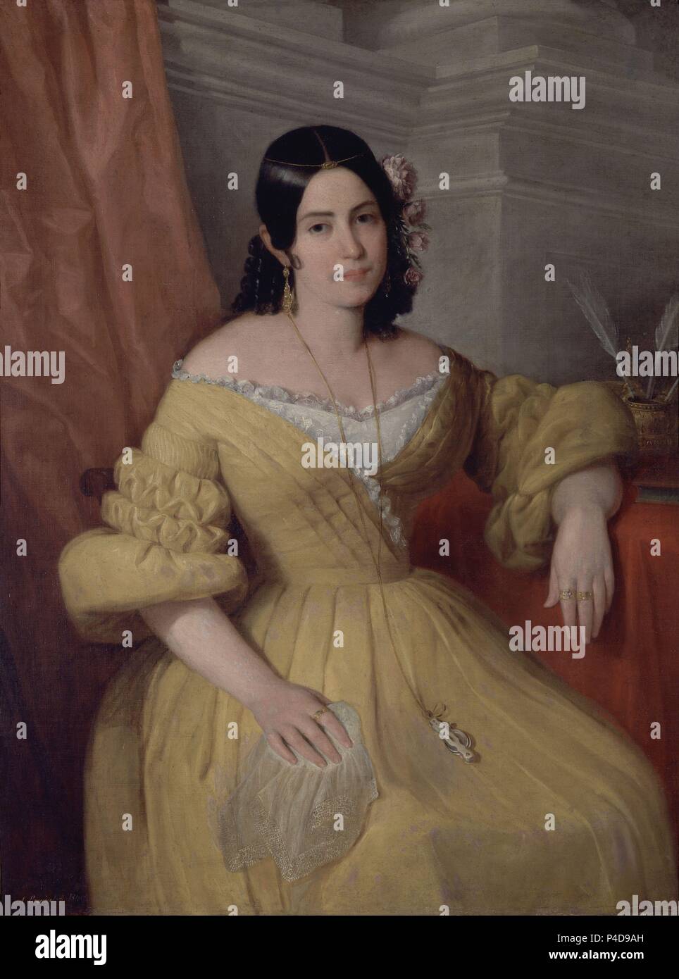 Antonio maria de esquivel 1806 1857 hi-res stock photography and images ...