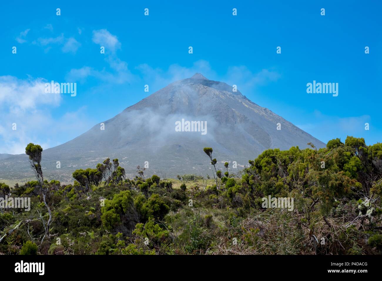 Mount Pico, highest point in the Azores archipelago Stock Photo - Alamy