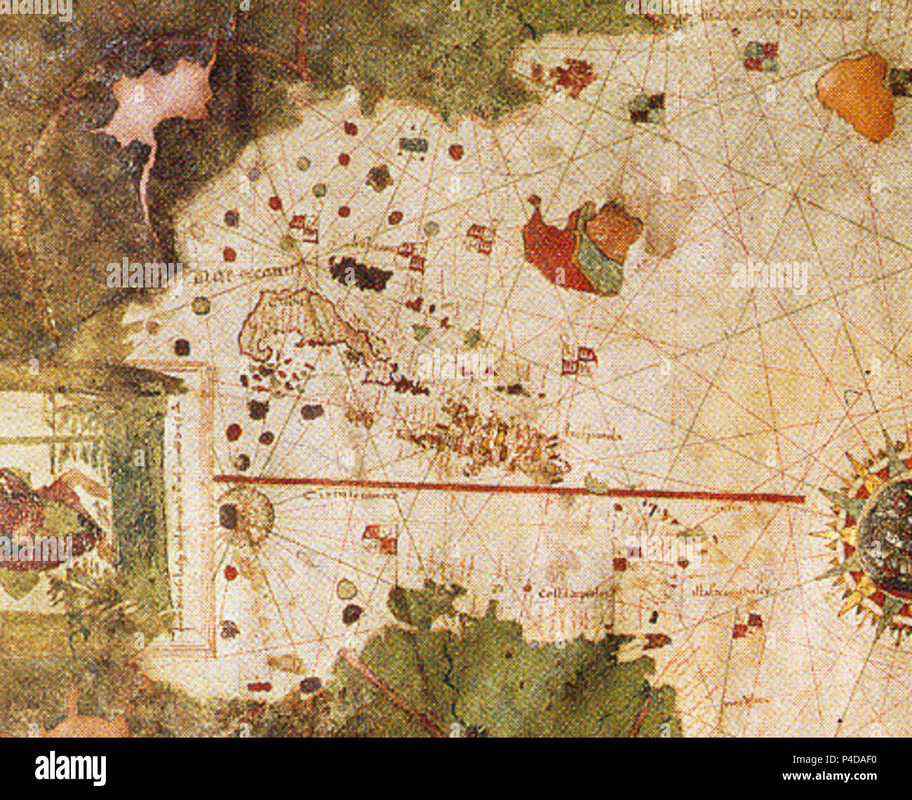 De la cosa map hi-res stock photography and images - Alamy