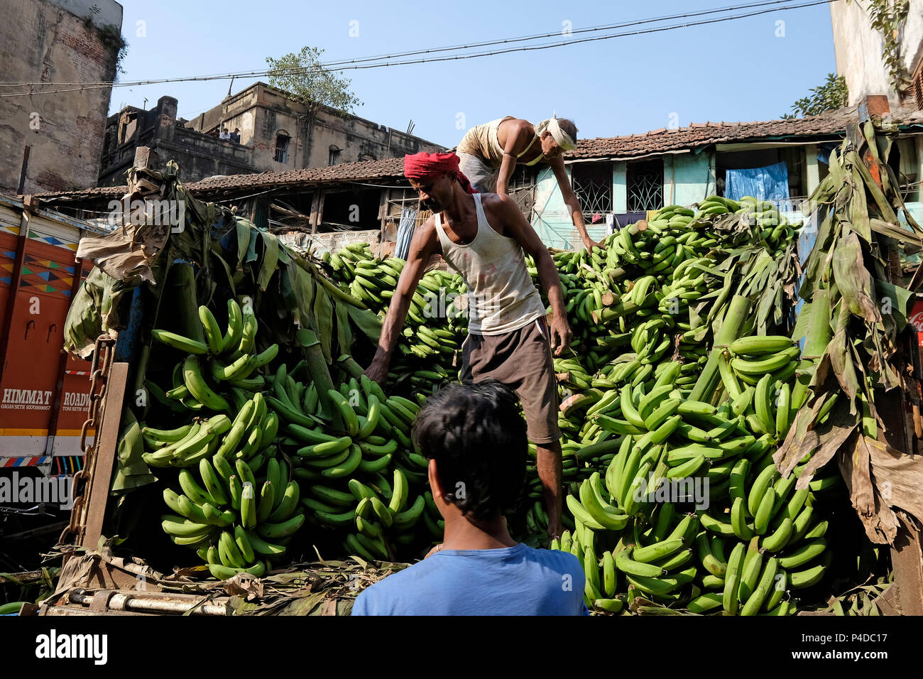 India, Kolkata, local market Stock Photo - Alamy