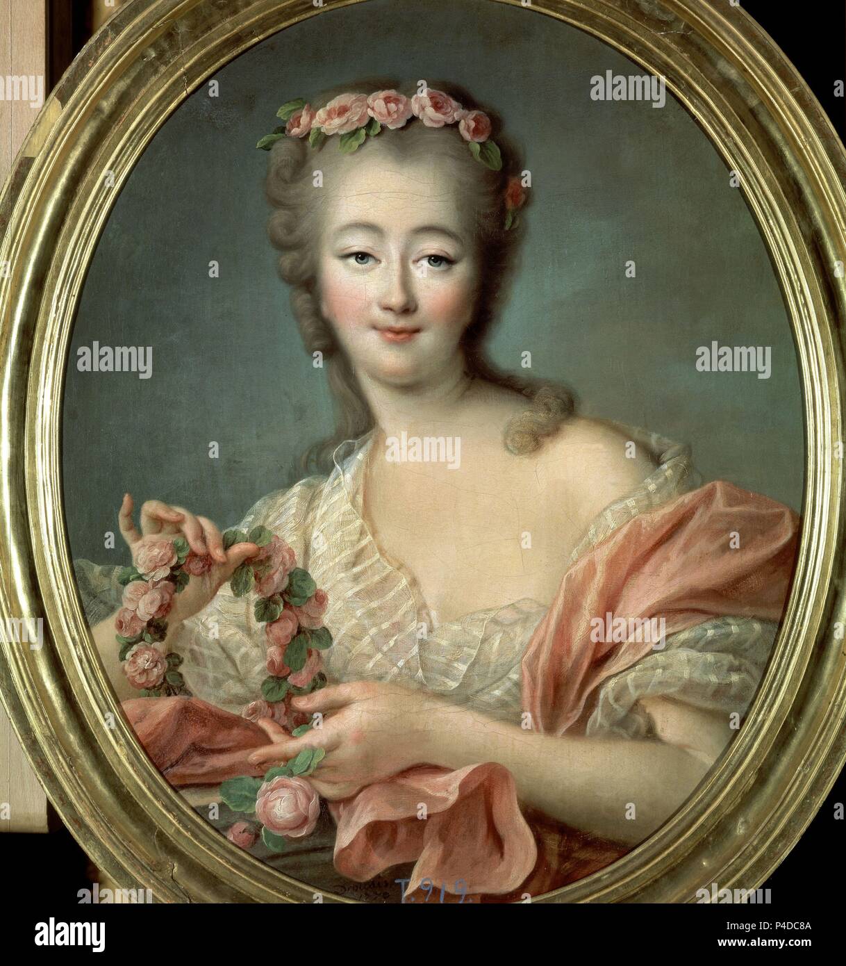 'Madame du Barry', 1770, Oil on canvas, 62 x 52 cm, P02468. Author ...